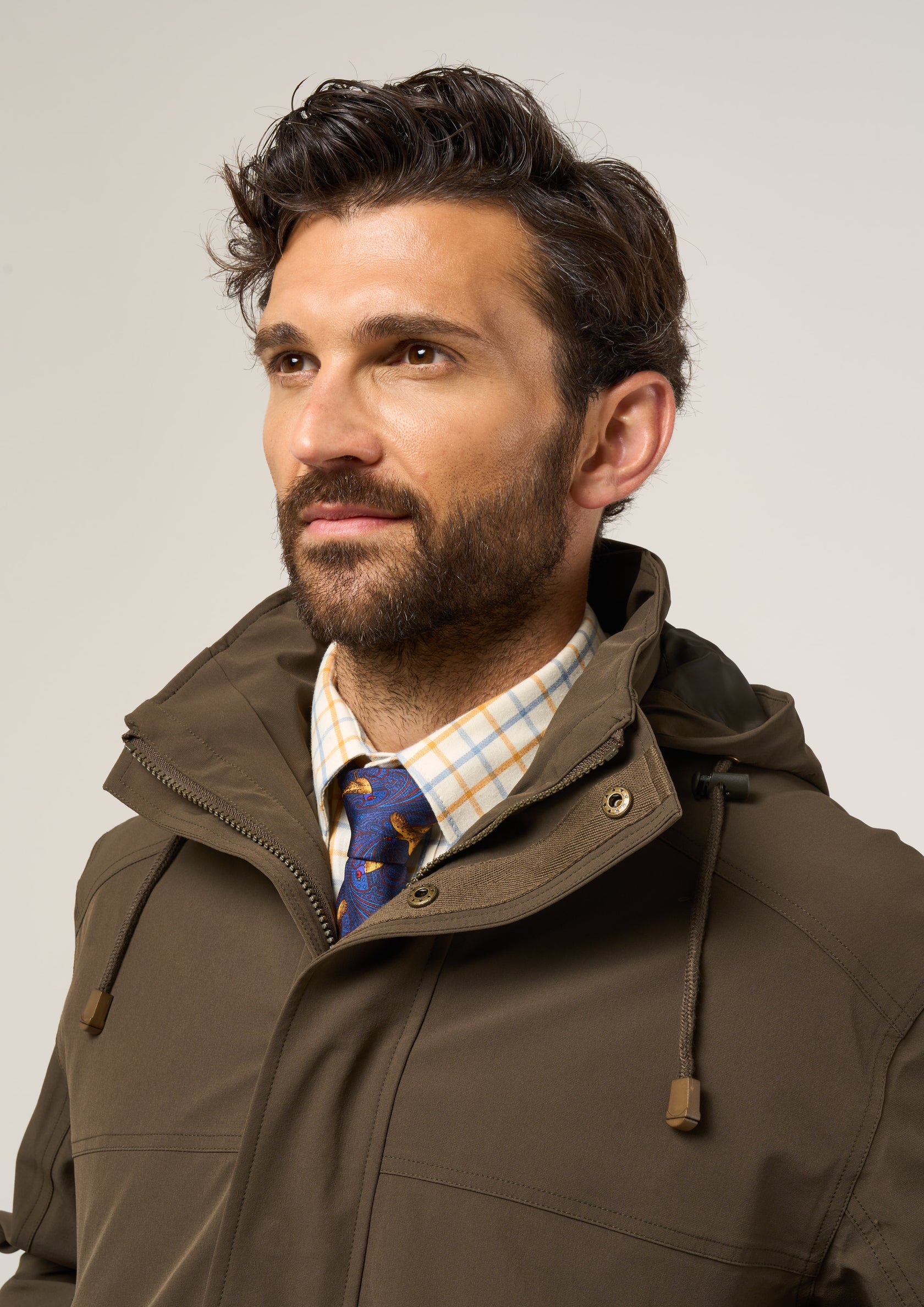 Lockwood Men's Shooting Coat In Olive - Shooting Fit – Alan Paine