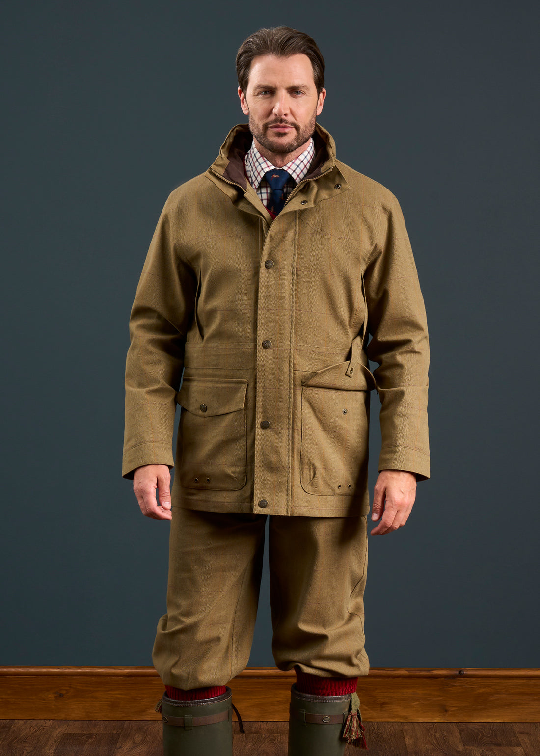 Axford Waterproof Lightweight Shooting Coat in Apsen – Alan Paine
