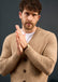 Kinloch Men's Shetland Wool Cardigan in Pale Oak – Alan Paine