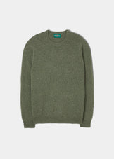 Lenzie Men's Crew Neck Jumper In Landscape – Alan Paine